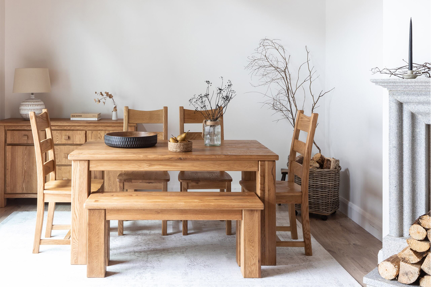 Hamilton Dining Table | 150 Cm | Natural | Ireland