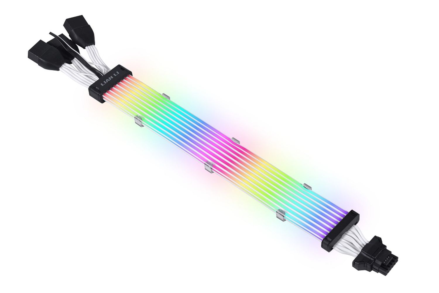 Lian Li Cb-013-ll - Strimer V2 Argb 3x8-pin To 12+4-pin Power Extension ...