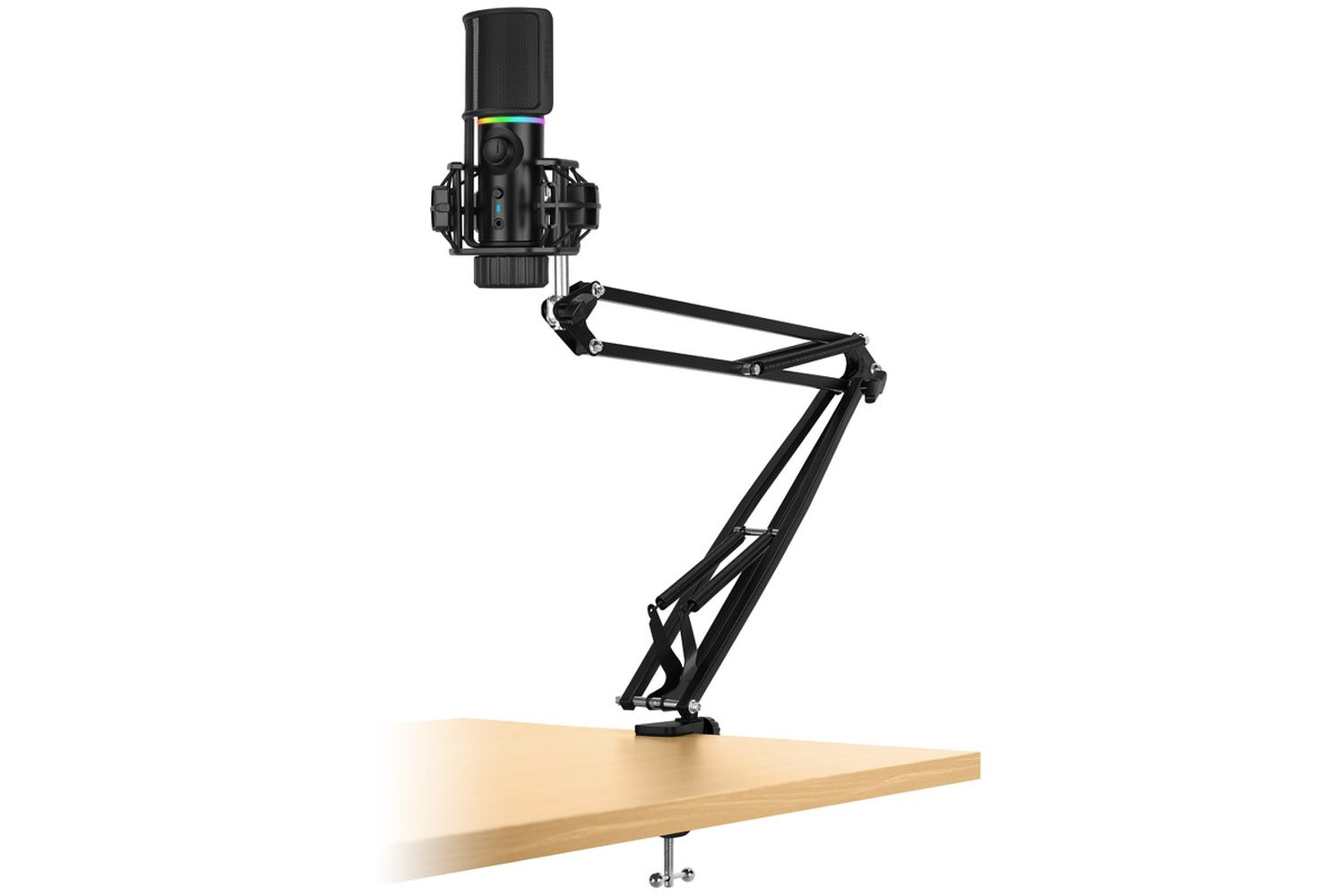 Streamplify Cc-007-sm Rgb Gaming Microphone With Adjustable Arm Mount ...