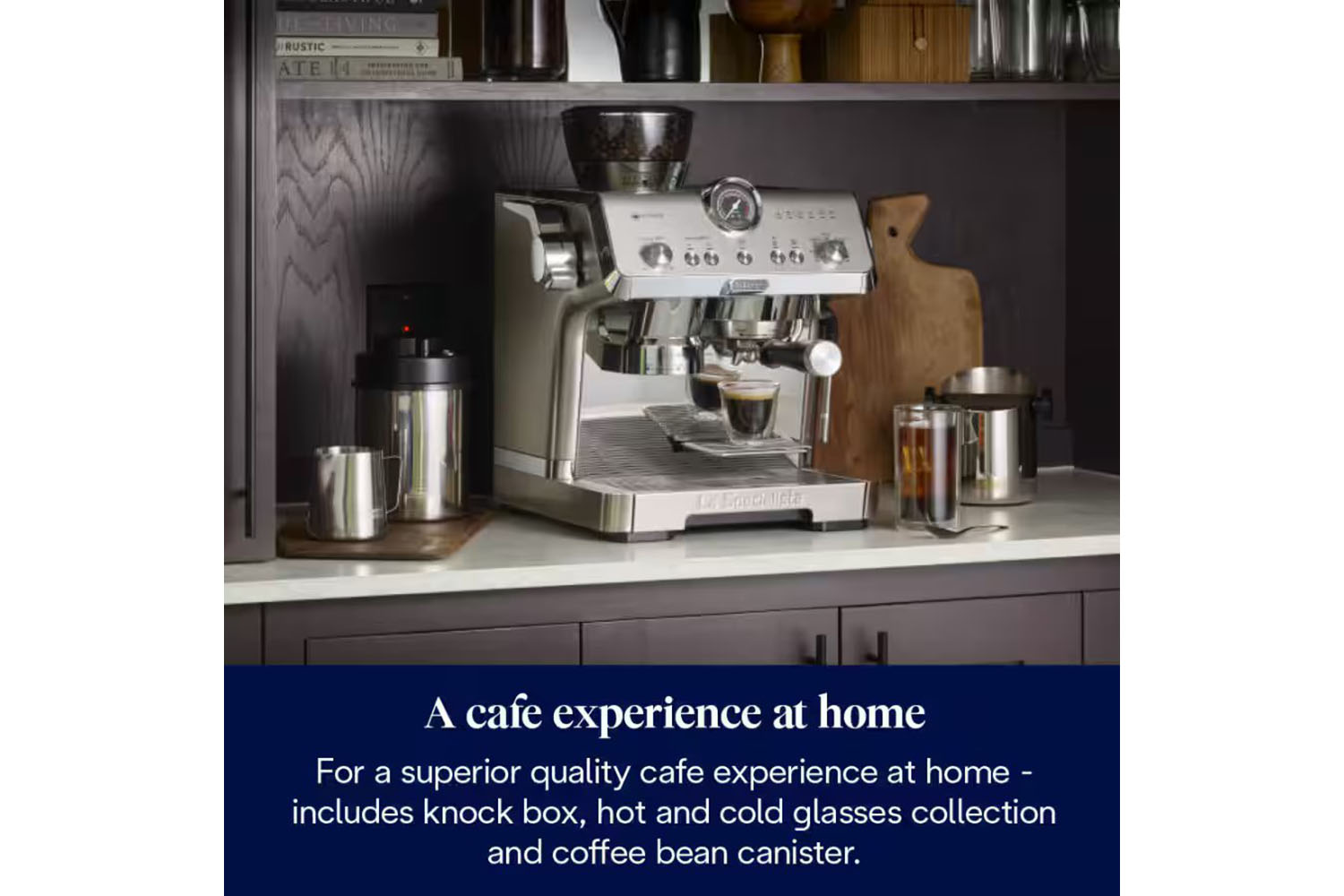 DeLonghi La Specialista Opera Manual Bean to Cup Espresso Coffee ...