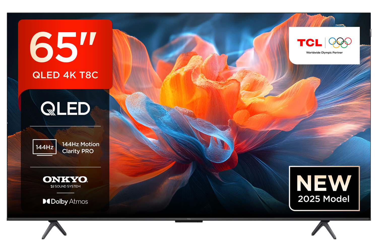 TCL 65'' QLED 4K HDR Smart TV | 65T8C | Ireland