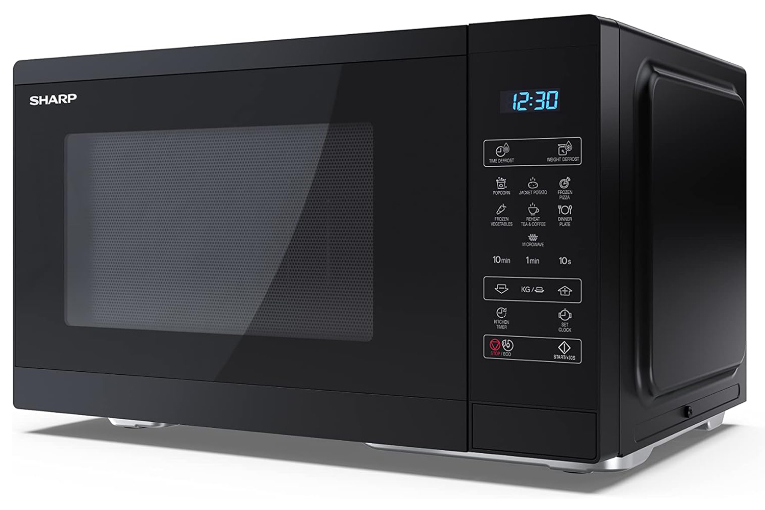 Sharp 25L 900W Solo Microwave | YC-MS252AU-B | Black | Ireland
