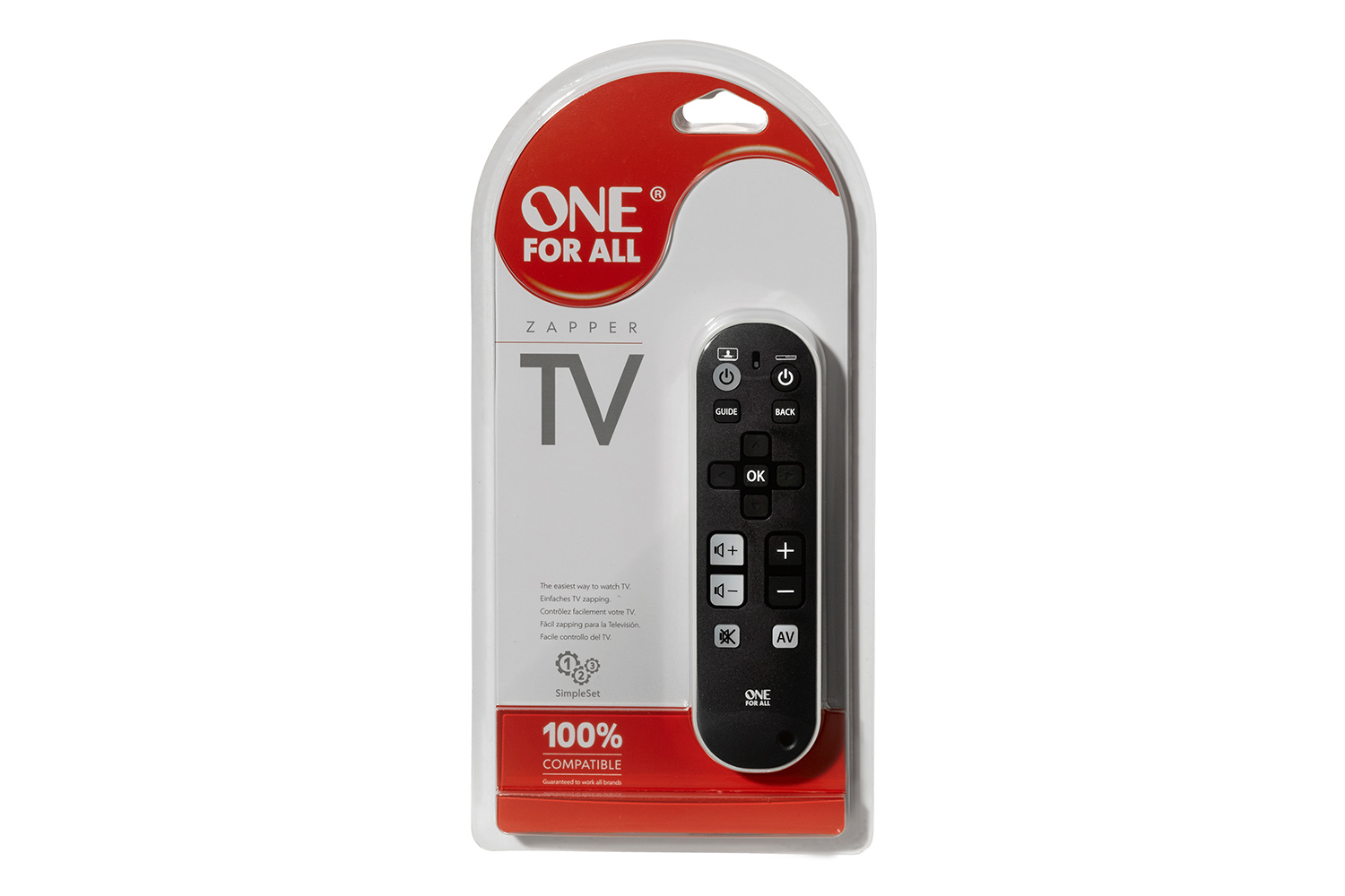 One For All TV Zapper Universal Remote Control | URC6810 | Ireland
