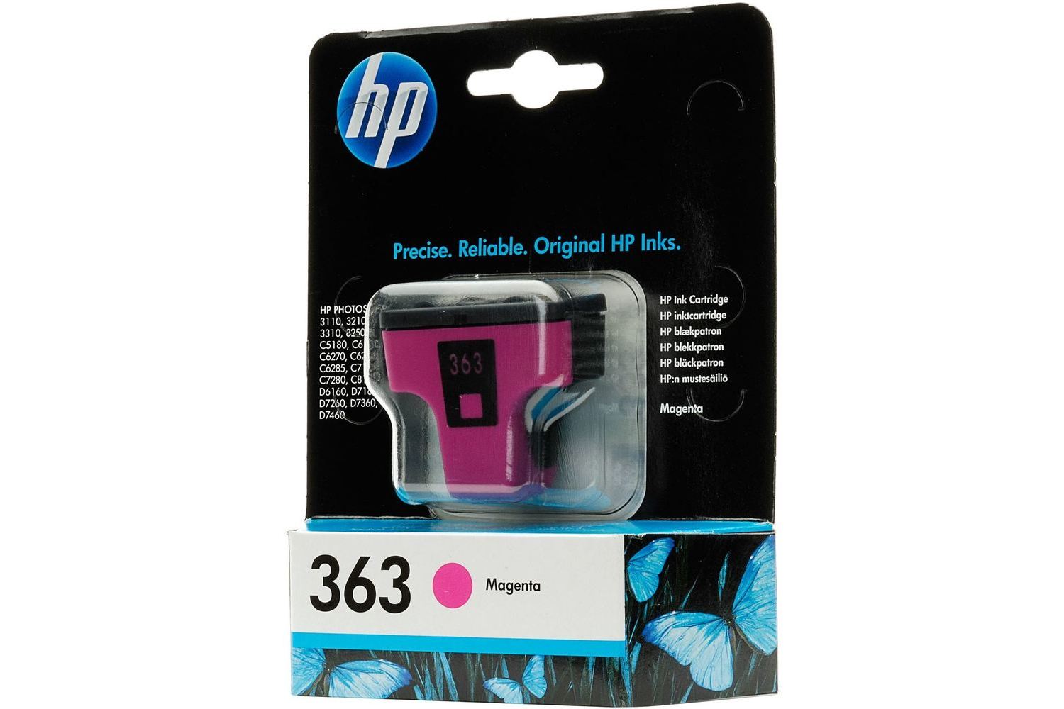 Hp 62 Ink Cartridge Tri Color Genuine HP 363 Ink Cartridge Full Set – 6 ...
