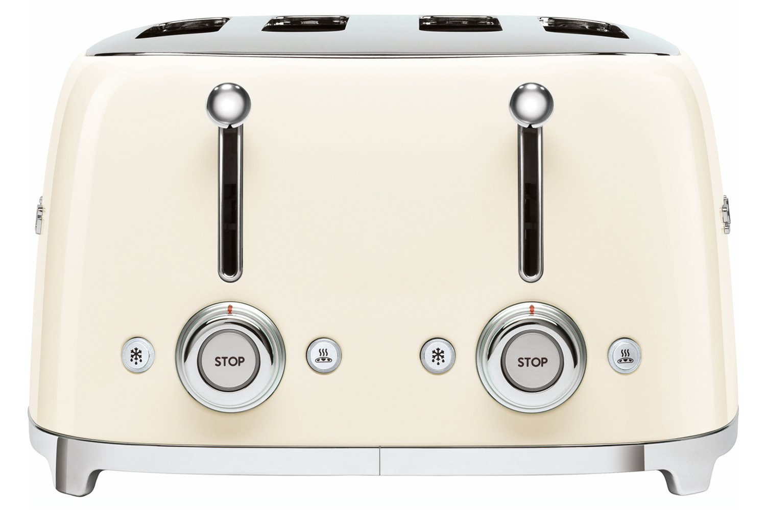 Smeg 50's Retro Style Aesthetic 4 Slice Toaster | TSF03CRUK | Cream ...