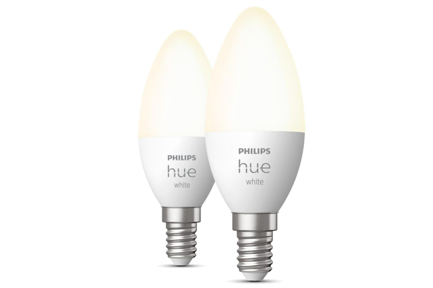 Philips Hue E14 Smart LED Bulbs | 2 Pack | Ireland