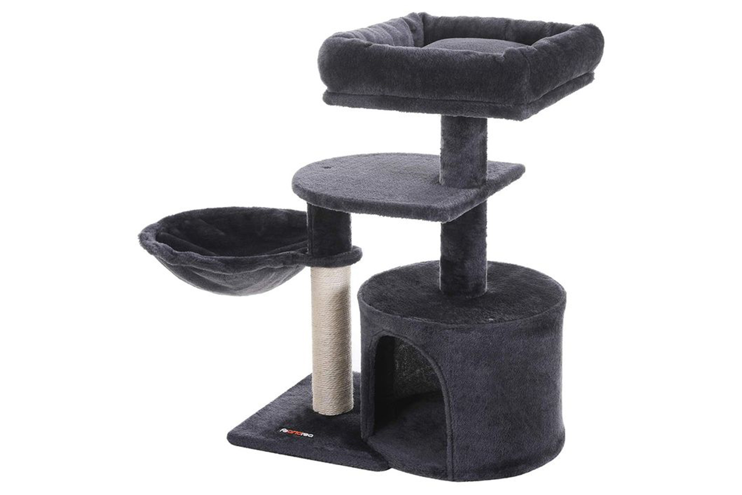 Feandrea PCT59G Small Scratching Post Cat Tree | Smoke Grey | Ireland