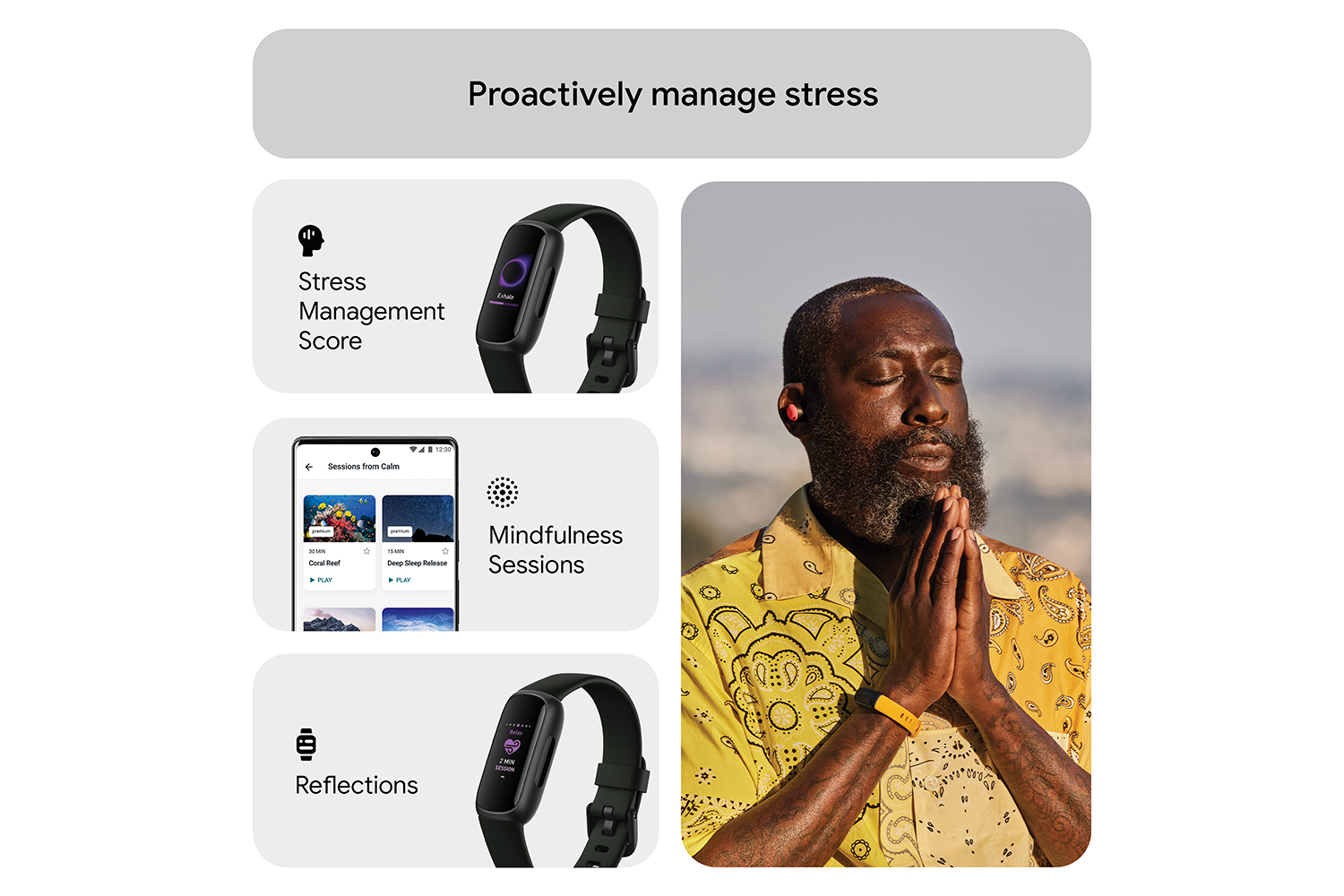 Fitbit Inspire 3 Fitness Tracker | Midnight Zen | Ireland