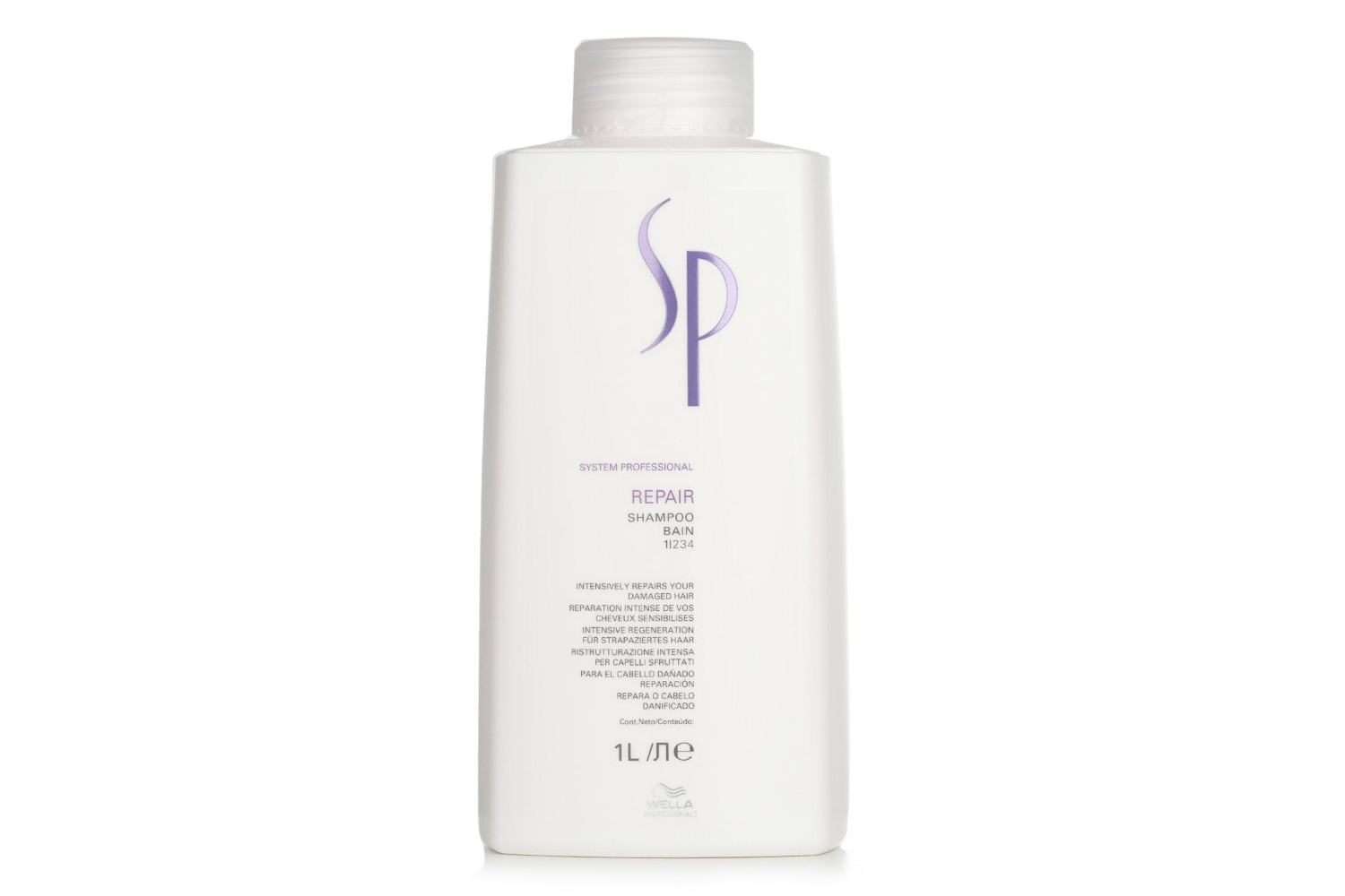 Wella 112563 SP Repair Shampoo for Damaged Hair | 1000ml | Ireland