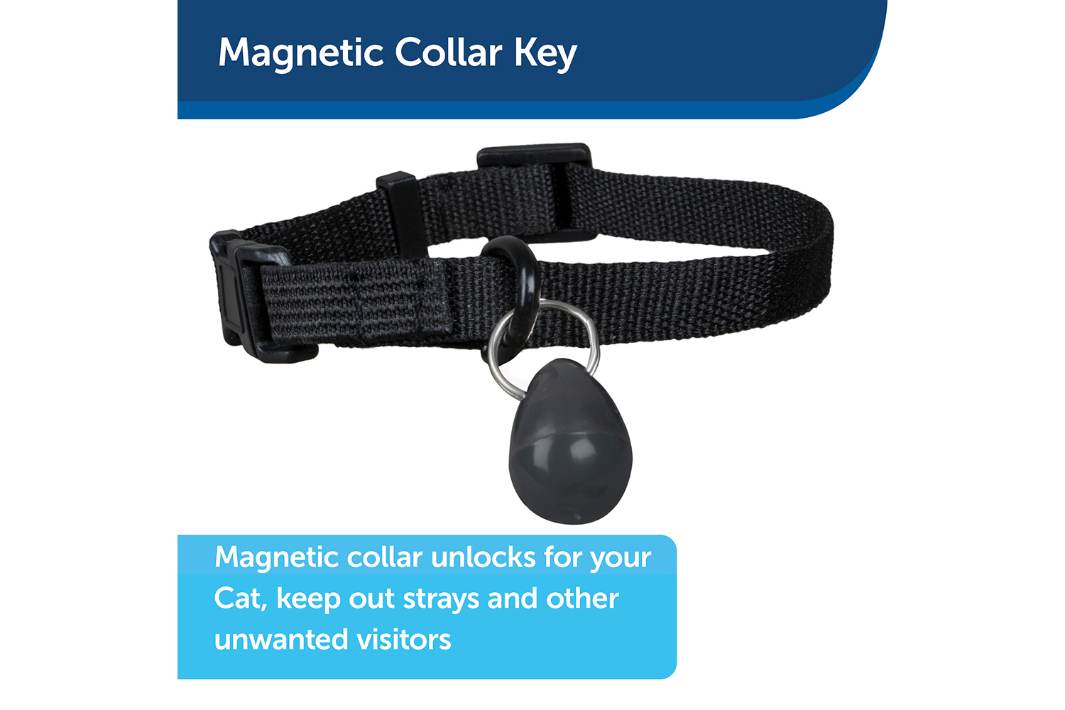 Petsafe 932EF Classic Magnetic 4-Way Locking Cat Flap | Ireland