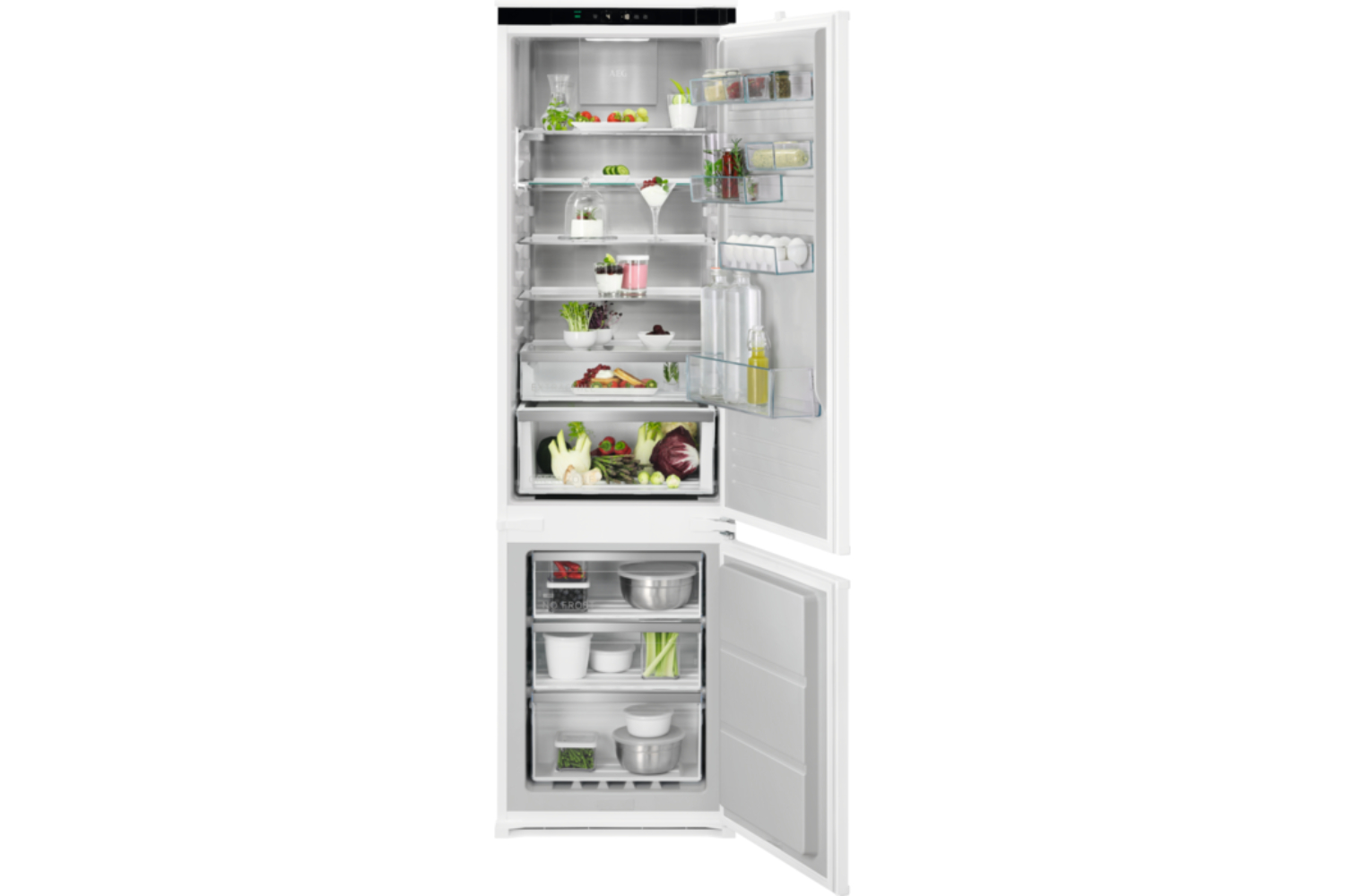 AEG Series 8000 Integrated Fridge Freezer NSC8M191DS Ireland