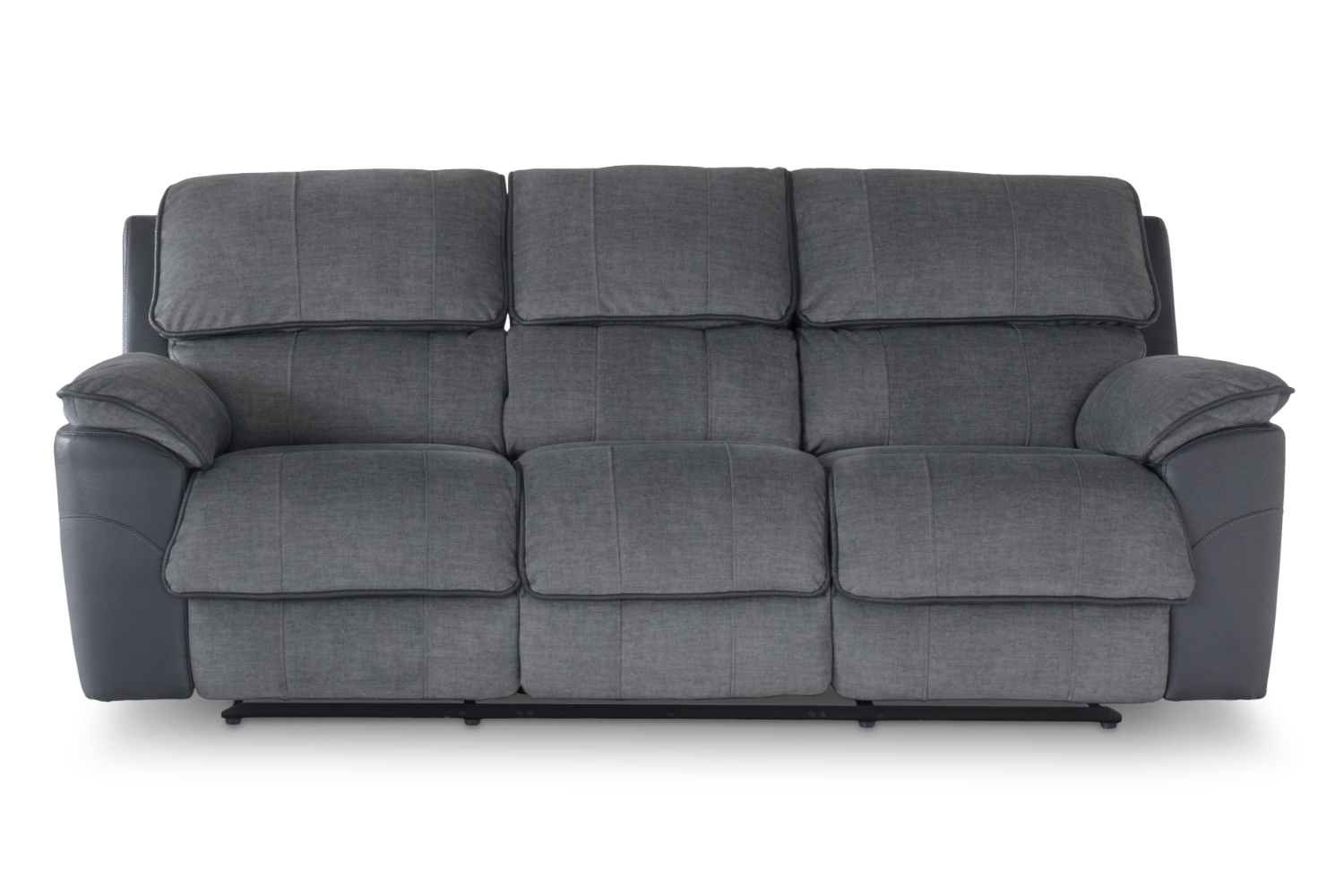 Potts 3 Seater Sofa Recliner Grey Ireland