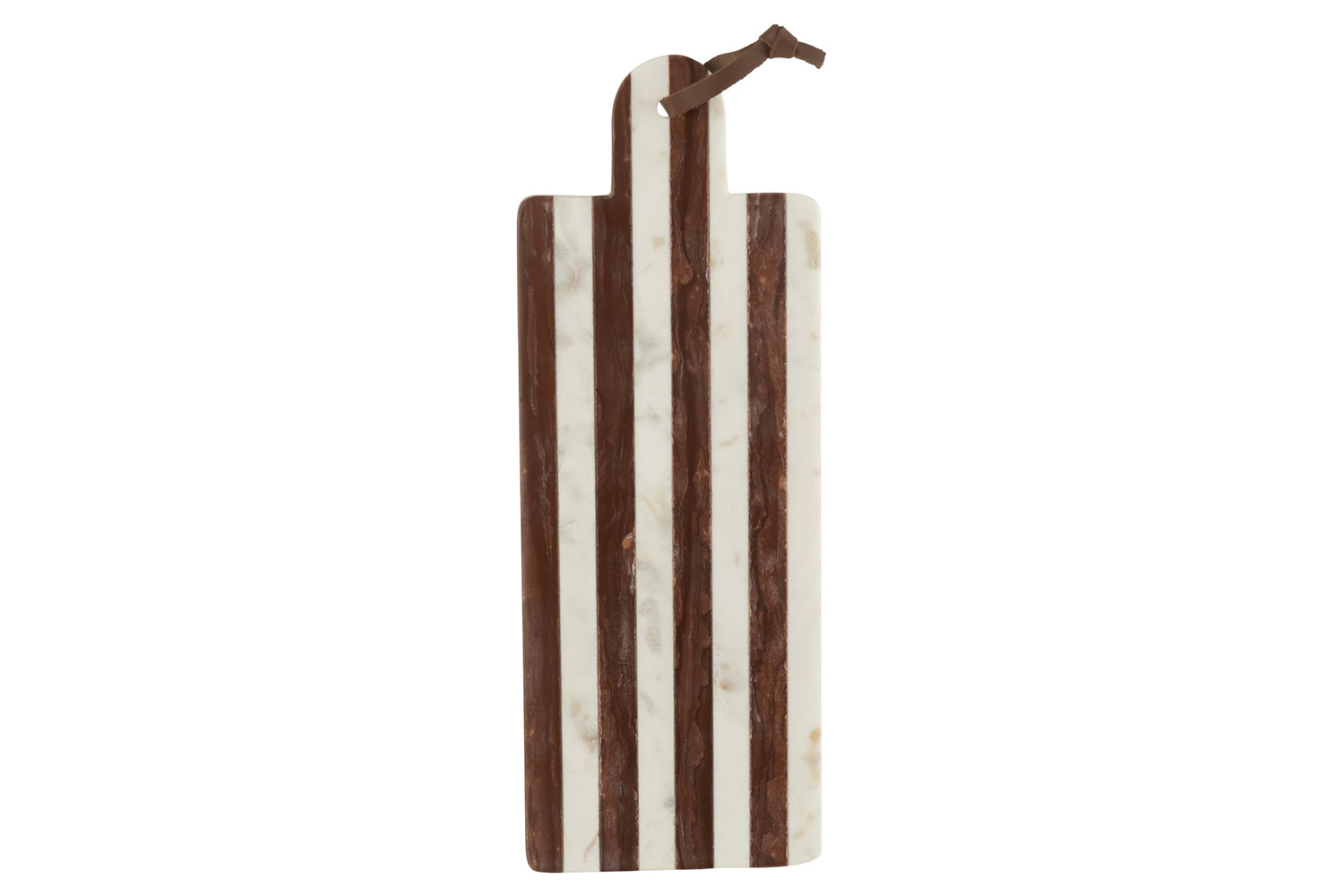 Plank Marble Rectangular Chopping Board | White & Brown | Large | Ireland