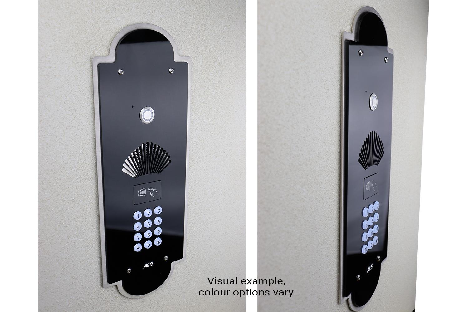 Aes Global Vintage Black Intercom: Prime7 4g Flush Fit Style | Ireland